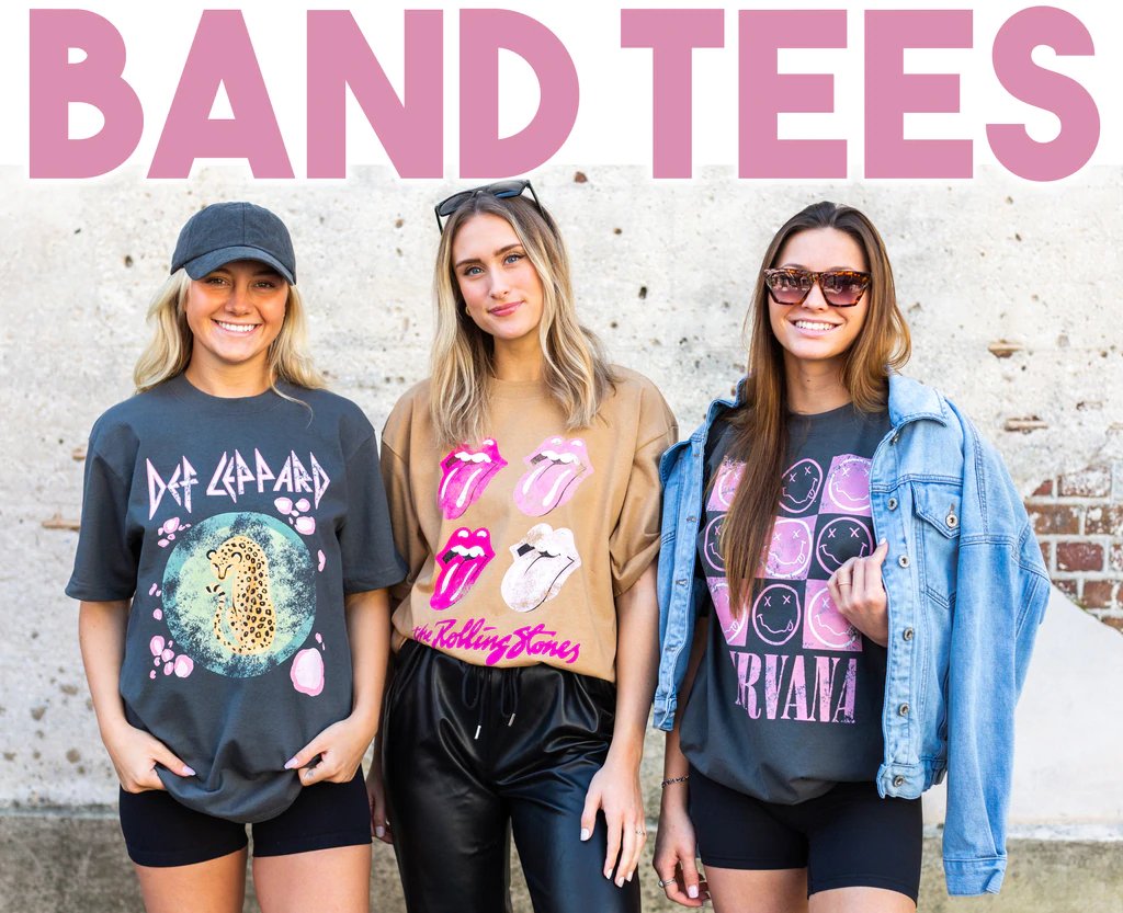 BAND TEES STYLE GUIDE 💋💖 – United Monograms