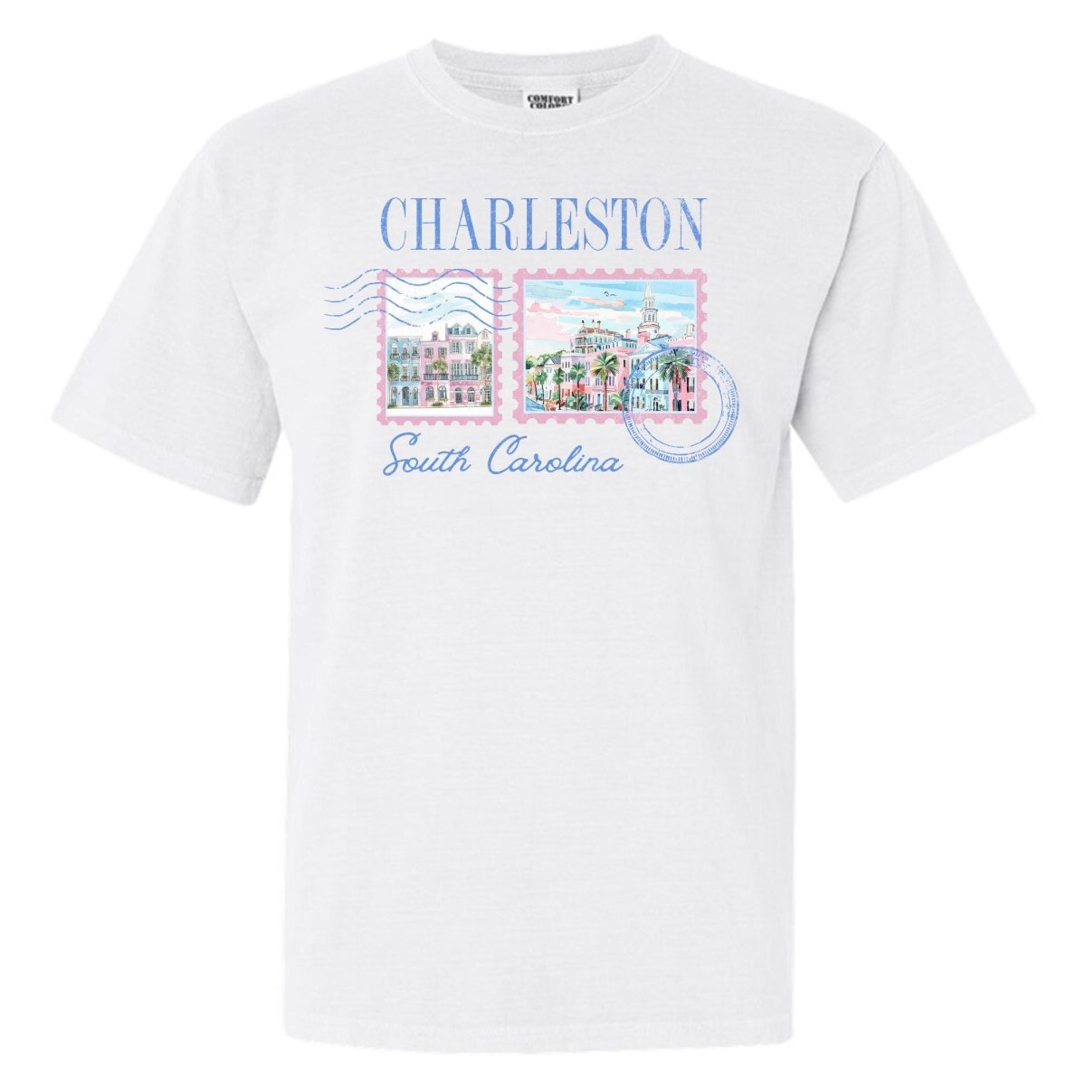 'Charleston Stamp' T-Shirt – United Monograms