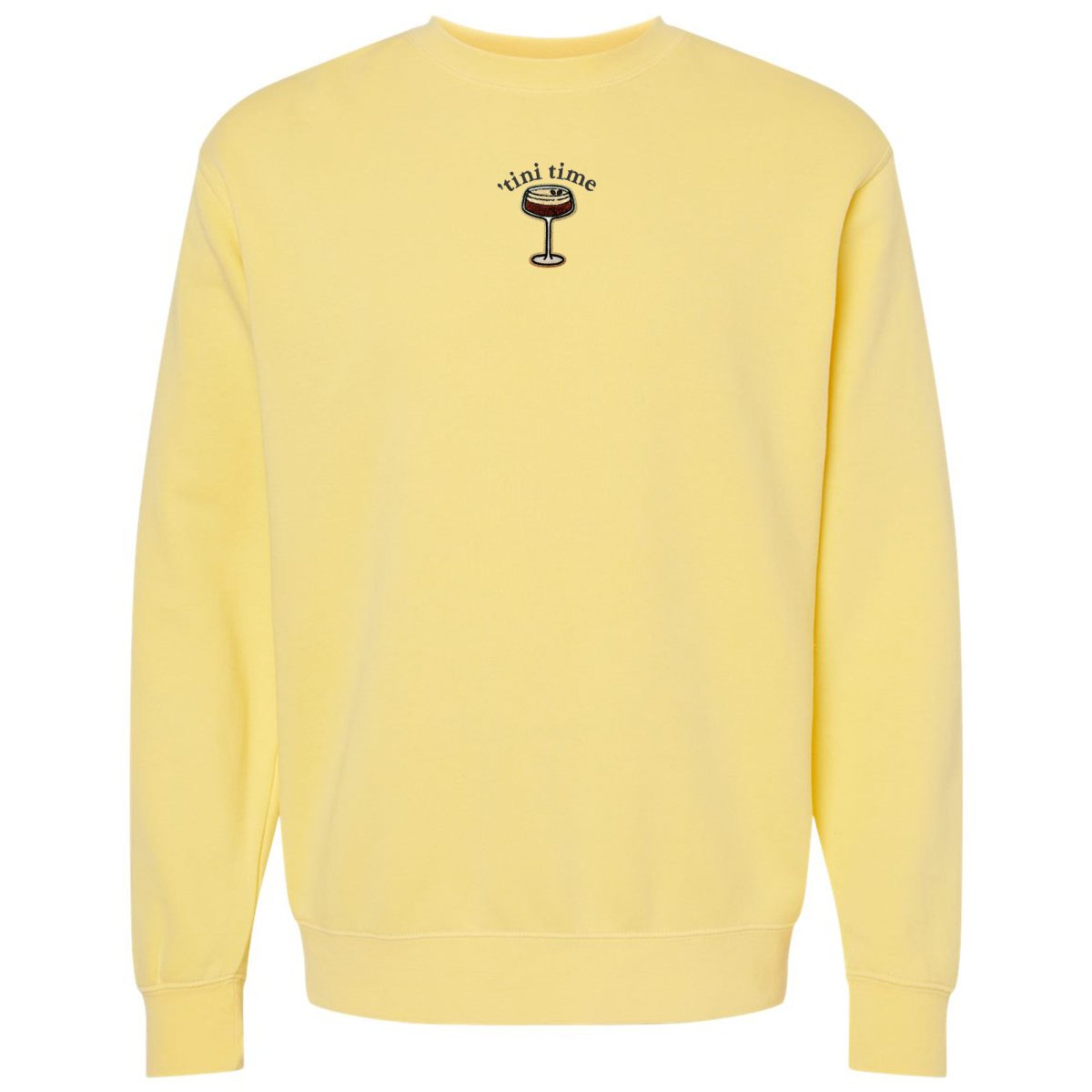 'Espresso 'Tini Time' Cozy Crew – United Monograms