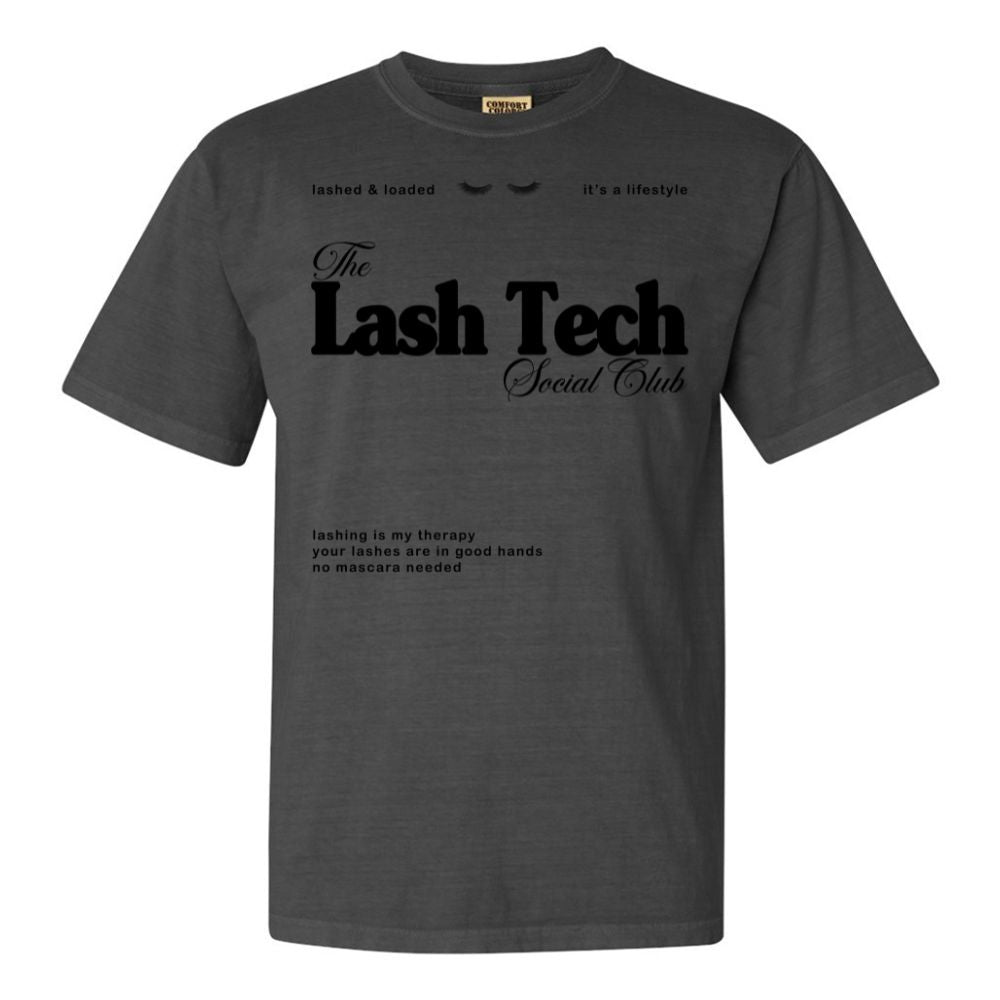 'Lash Tech Social Club' T-Shirt – United Monograms