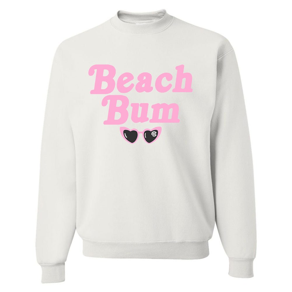 Monogrammed 'Beach Bum' Crewneck Sweatshirt – United Monograms