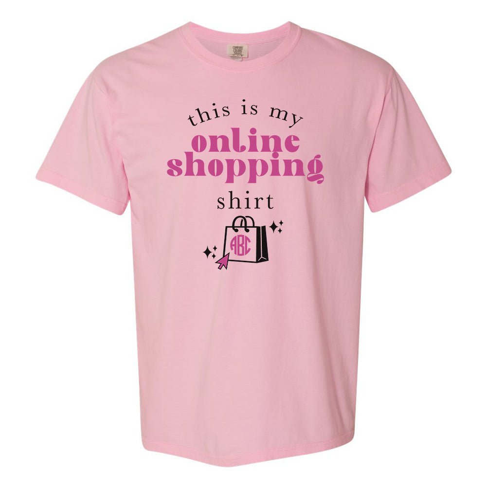 Monogrammed 'This Is My Online Shopping Shirt' T-Shirt – United Monograms