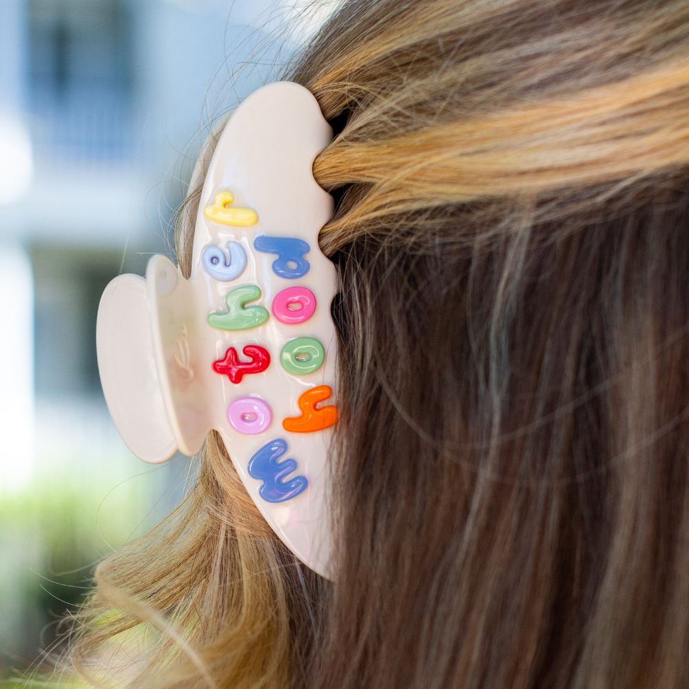 'Motherhood Mode' Claw Clip – United Monograms
