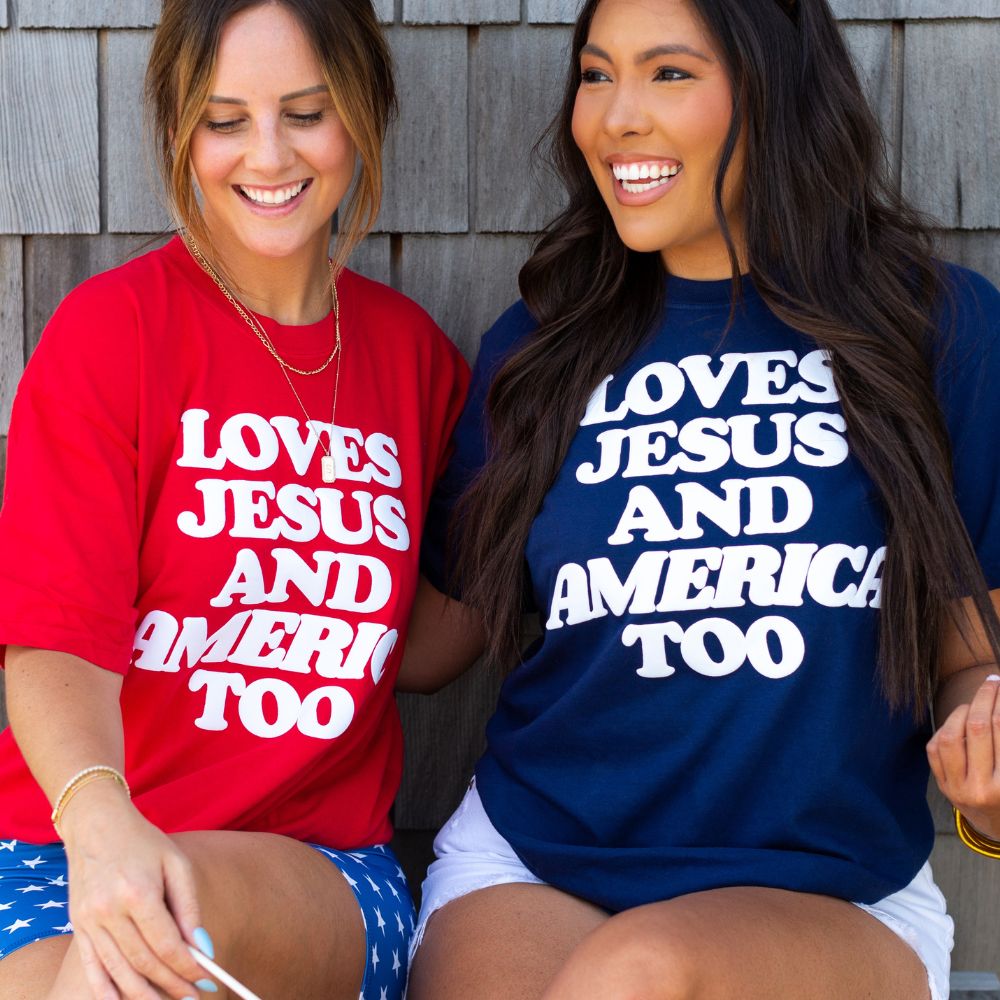 PUFF 'Free Fallin' For America' T-Shirt – United Monograms